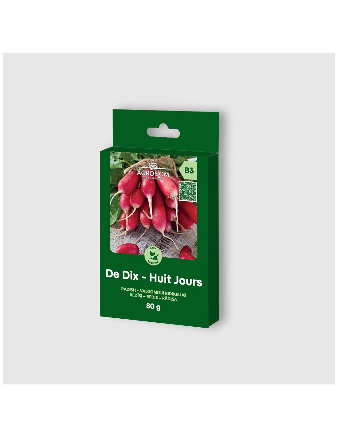 Reddik DE DIX HUIT JOURS 80G 🟢 Beste pris - Drivhussenter.no