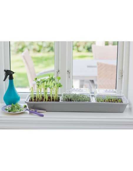 Minidrivhus "Micro Leaf 3-Box" ☑️