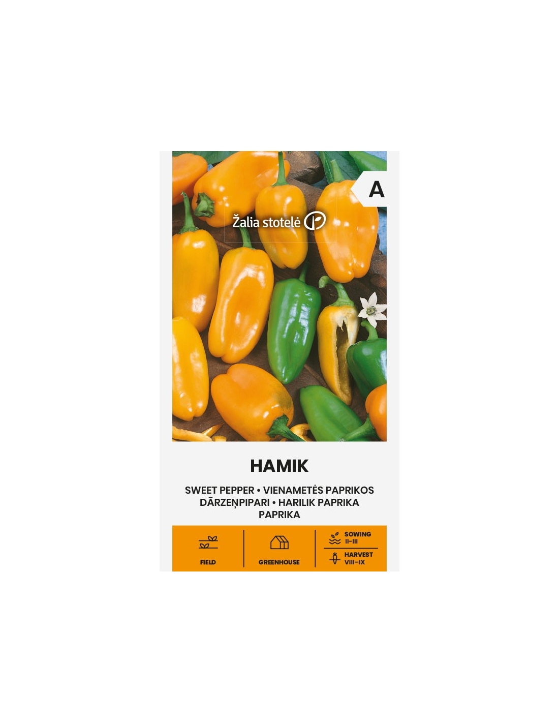 Paprika SWEET HAMIK 🟢 Beste pris - Drivhussenter.no